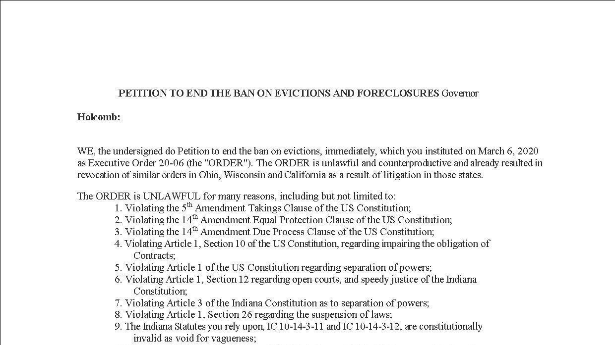 Petition · STOP THE EVICTION MORATORIUM - United States · Change.org