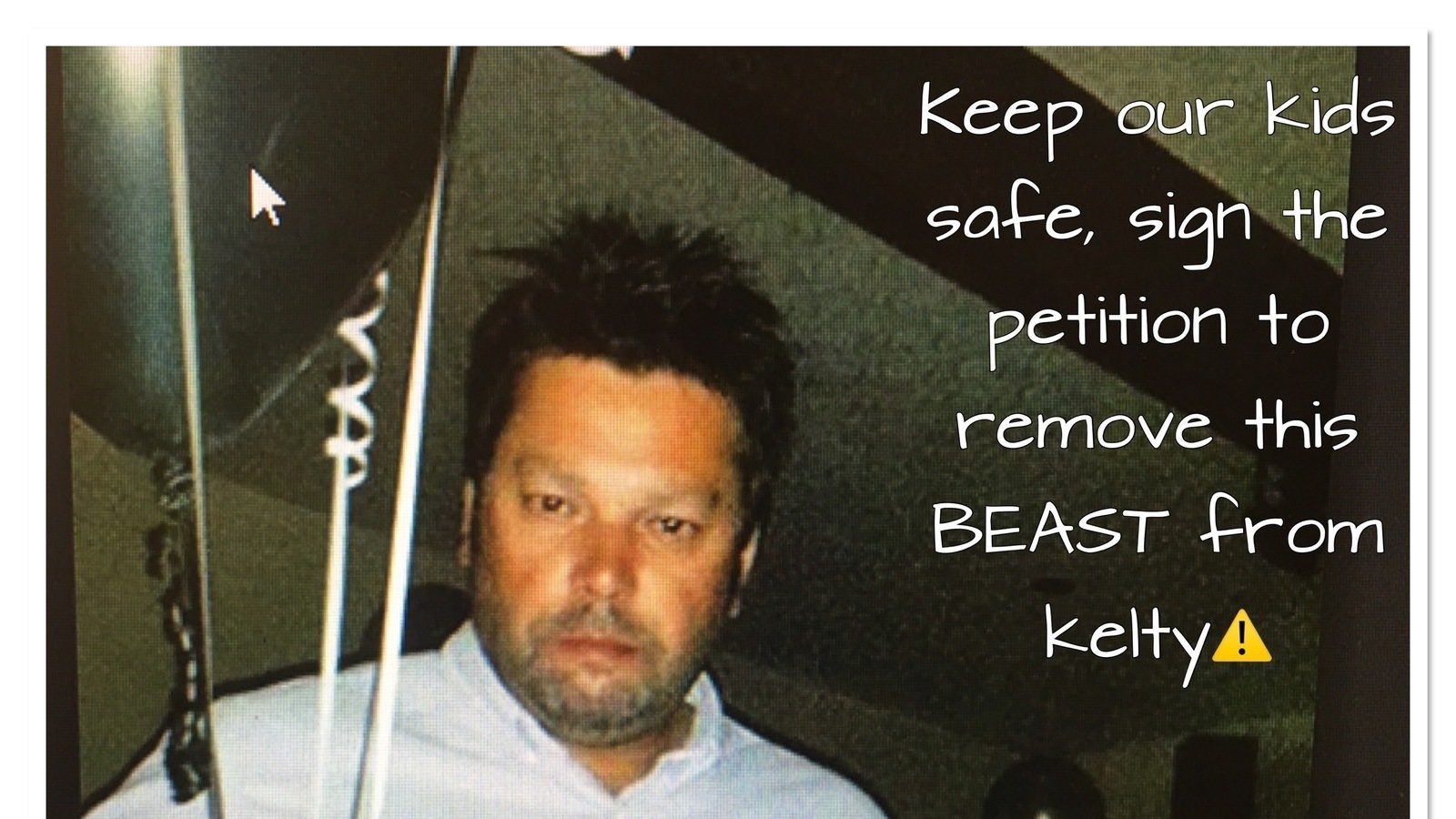 Petition · Remove convicted Sex Offender Colin Christie from his home ...