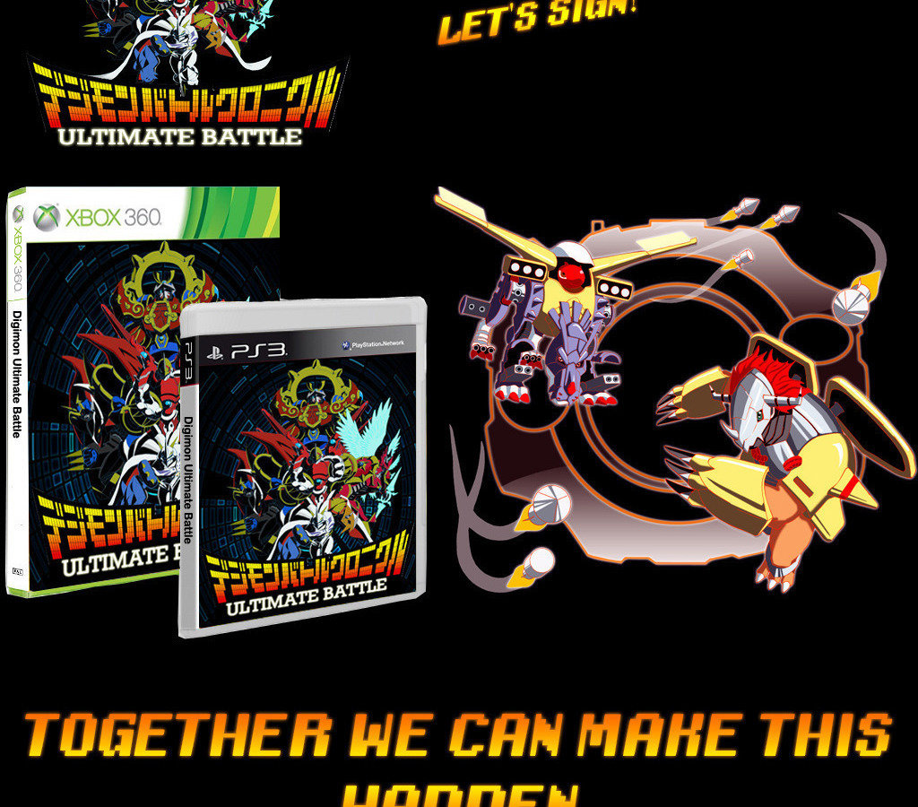 Petition · Create a of Digimon fighting game - Colombia · Change.org