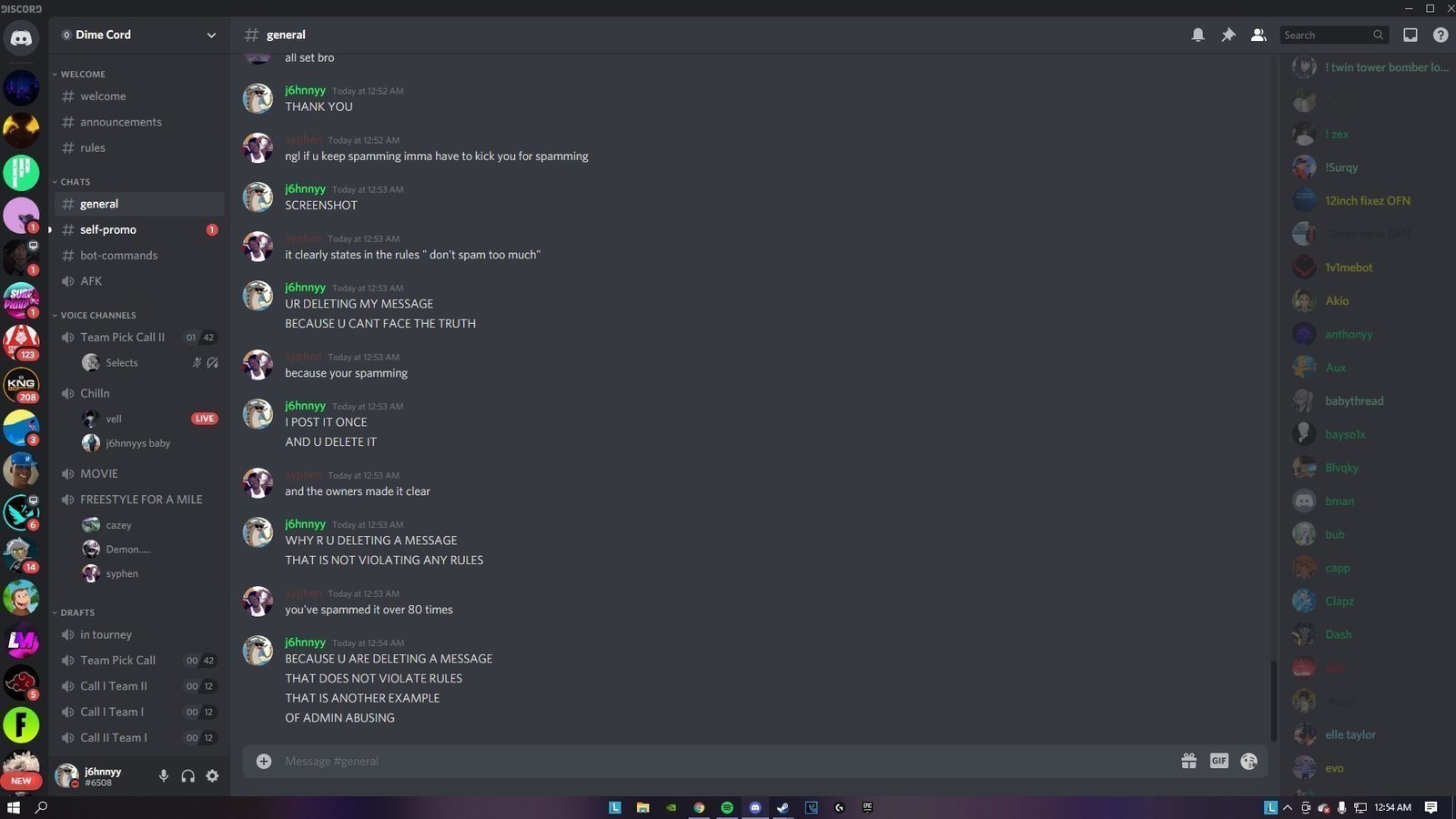 Petition · Admin Abuse in "Dime Cord" · Change.org
