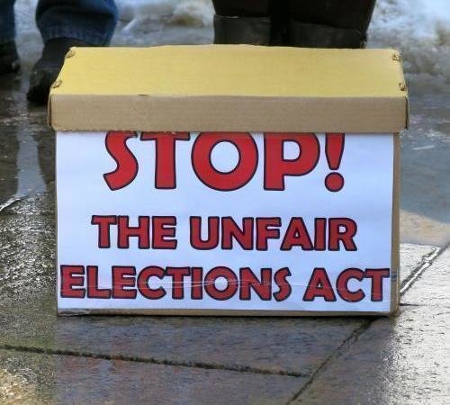 Petition · Unfair Elections Act will make Canadian Democracy weak ...