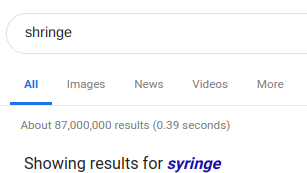 Petition · Change the English spelling and pronunciation of "syringe ...