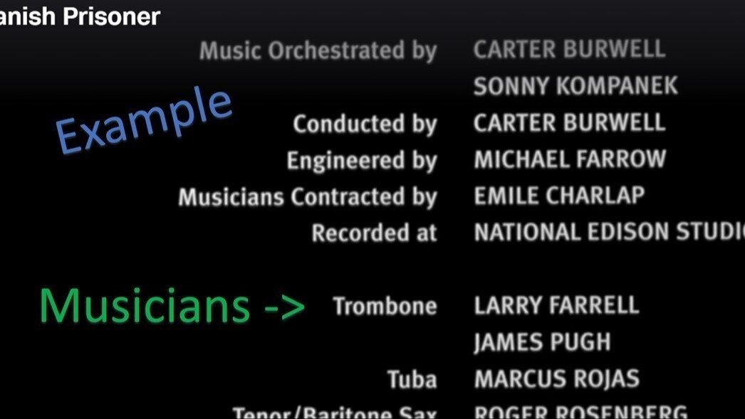 Petition · Include Musician Names in Movie End Credits - United States ...