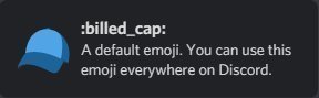Petition · Change Discord's :billed_cap: emoji to just :cap: - United ...