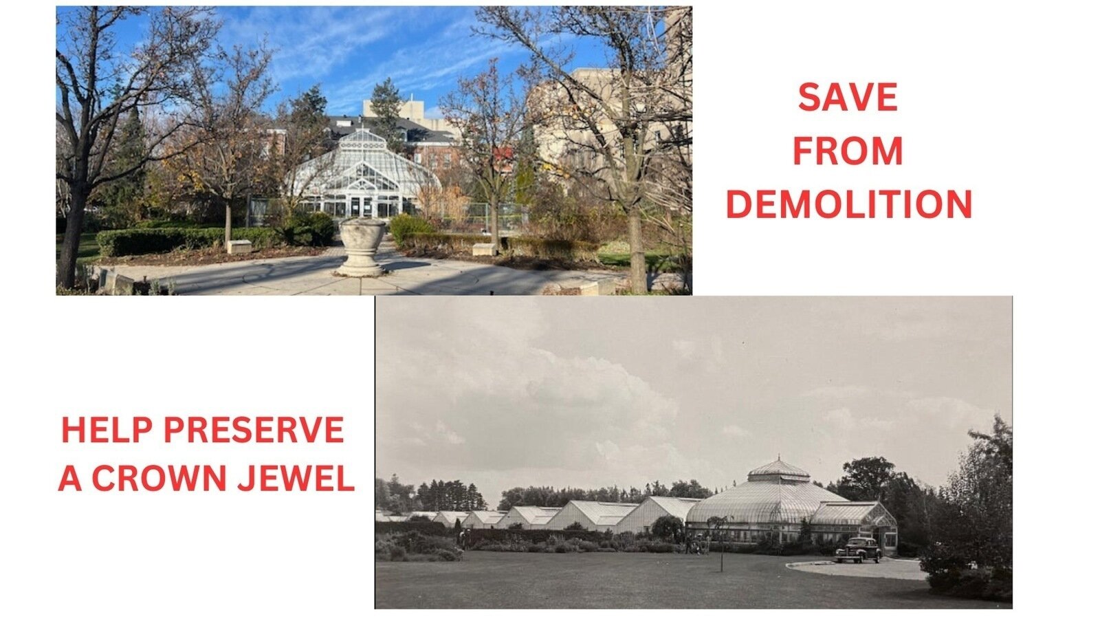 Petition · SAVE UNIVERSITY OF GUELPH'S RUTHERFORD CONSERVATORY (1930 ...