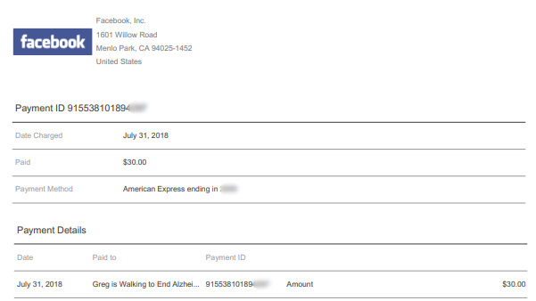 Petition · Make Facebook Fundraisers receipts IRS compliant - United ...
