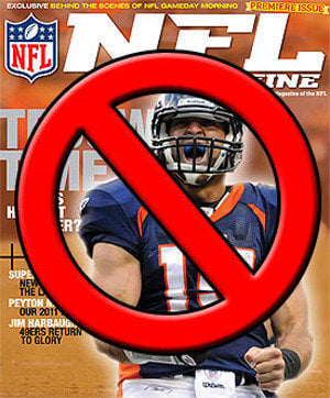 Petition · Remove Tim Tebow from the cover of the NFL: The Magazine ...