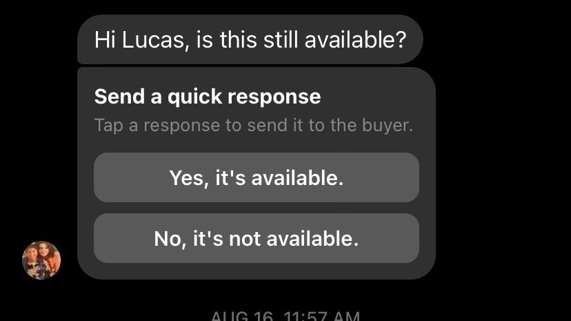 Petition · Remove the Facebook marketplace auto response “is this still ...