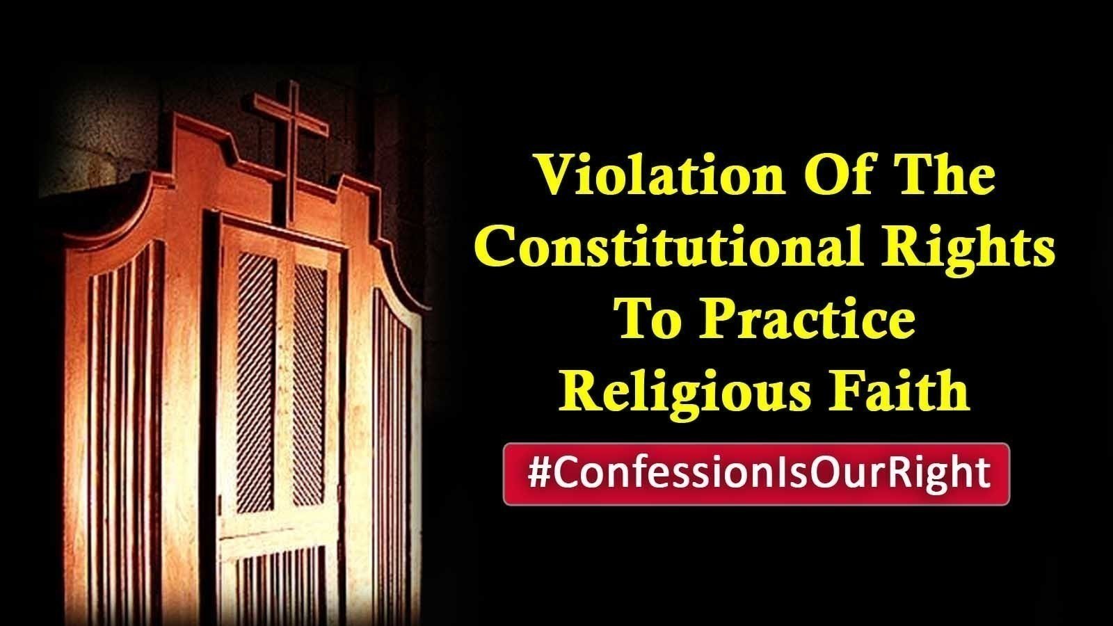 Petition · Violation Of The Constitutional Rights To Practice Religious ...