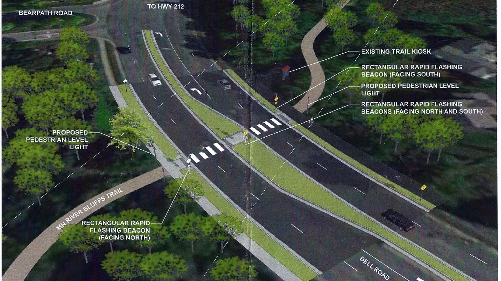 Petition · Help improve Dell Road/Regional trail crossing safety ...