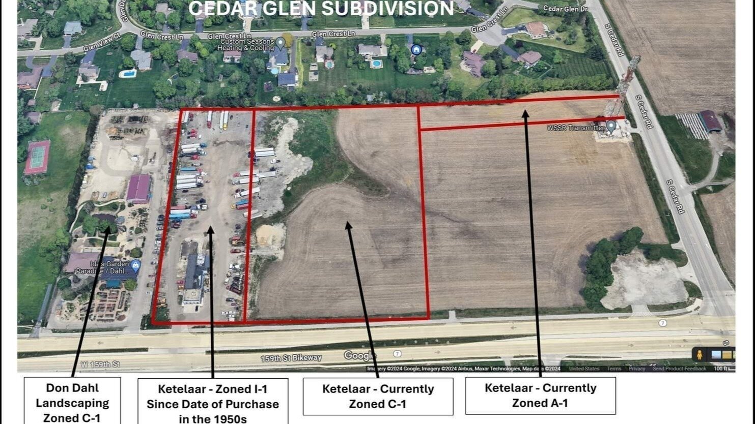 Petition · Stop the I-1 Zoning Change Adjacent to Cedar Glen ...