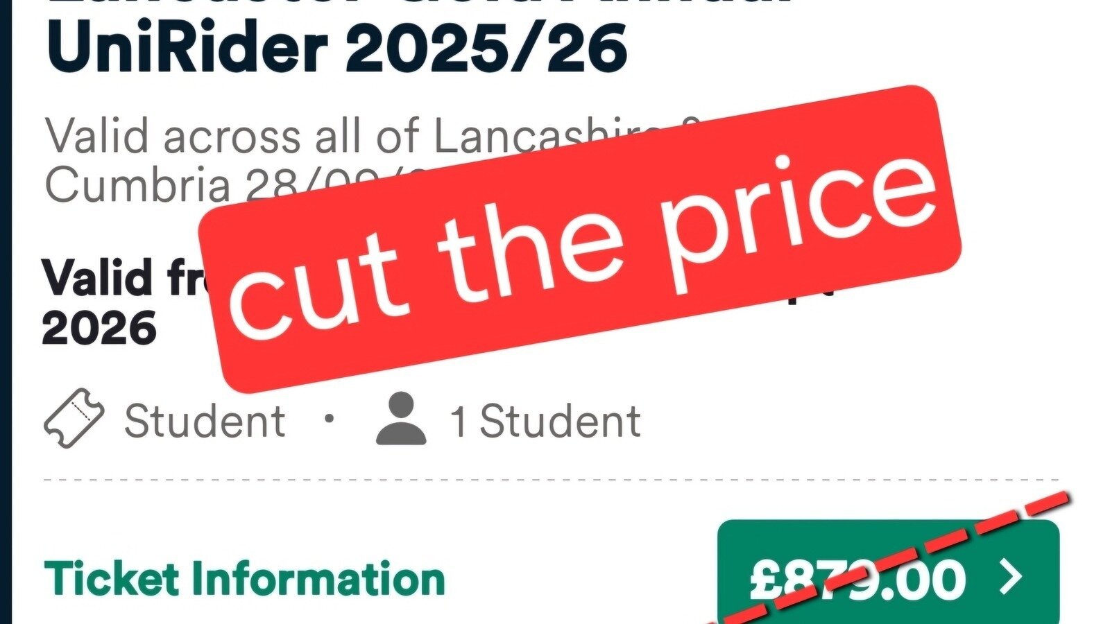 Petition · Reduce stagecoach bus pass prices for students and staff in ...