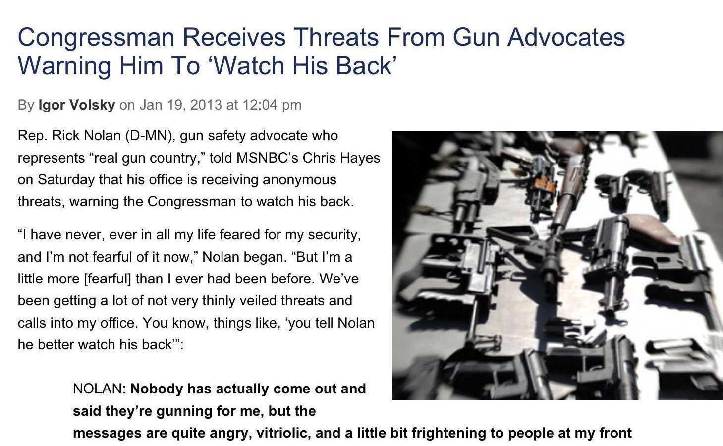 Petition · Persecute Gun Threats: Sign to show you want people making ...