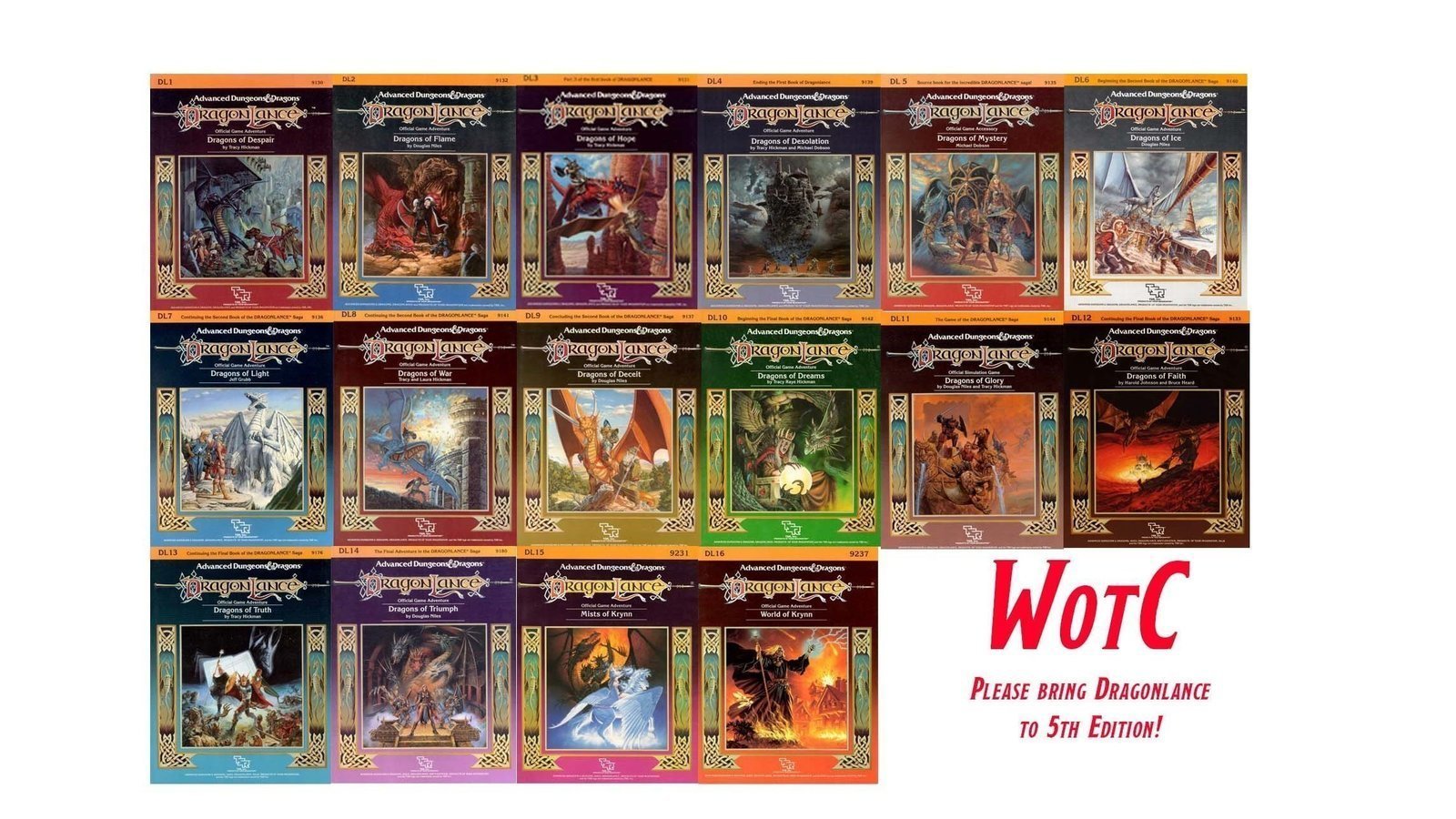 Petition · Bring the Dragonlance setting into 5th edition Dungeons ...