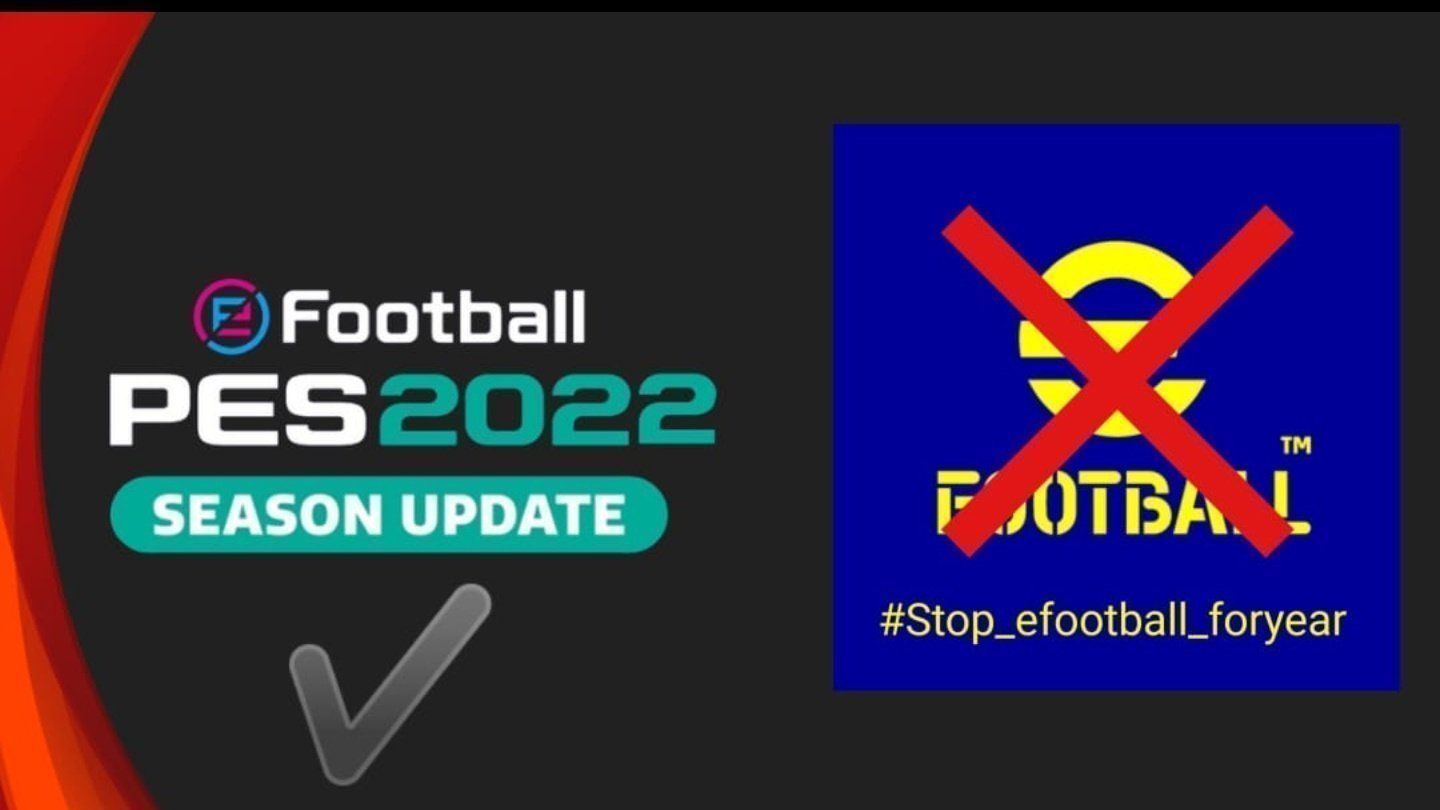 Petition · Petition for PES 2022 Season Update (STOP eFOOTBALL ...