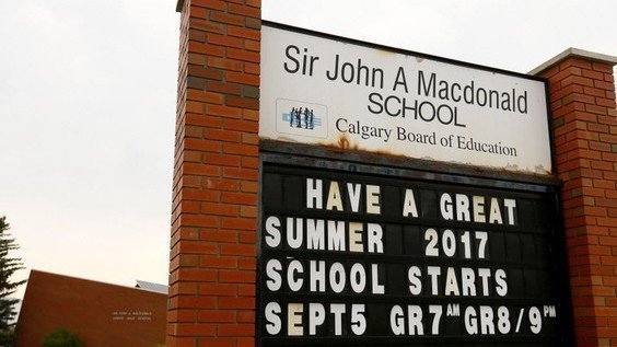 Petition · ReconciliAction: Rename Sir John A. MacDonald Middle School ...