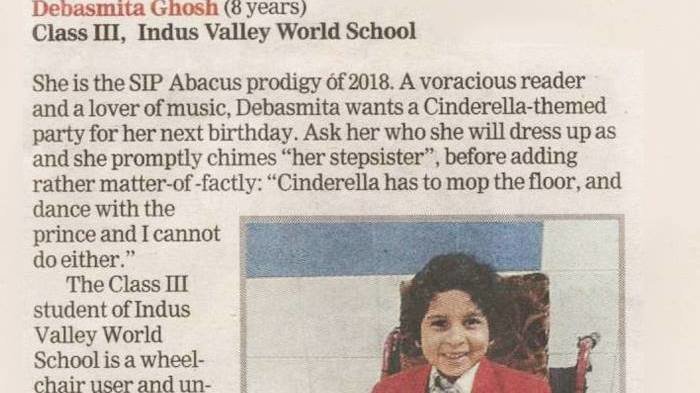 Petition · Save Debasmita Ghosh from Spinal Muscular Atrophy. - India ...