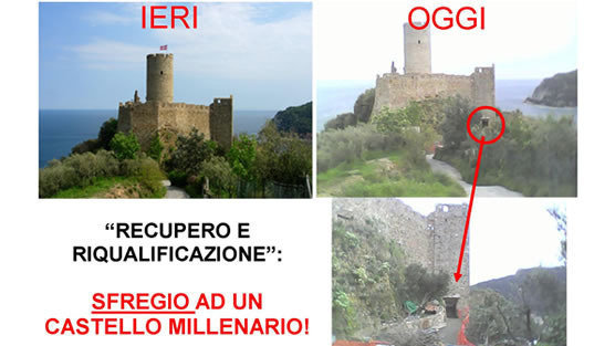 Petizione · Castello di Noli: NO all’installazione di un ascensore ...