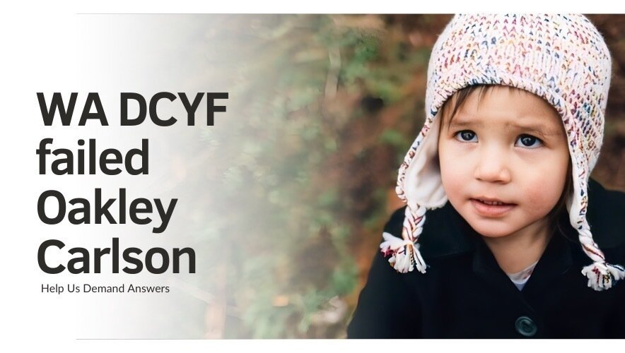 Petition update · Update #1 Justice For Missing Child Oakley Carlson ...