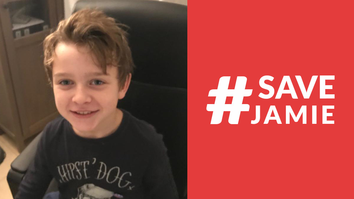 Petition · Please Save Jamie, a 9 year old British boy stuck in a ...