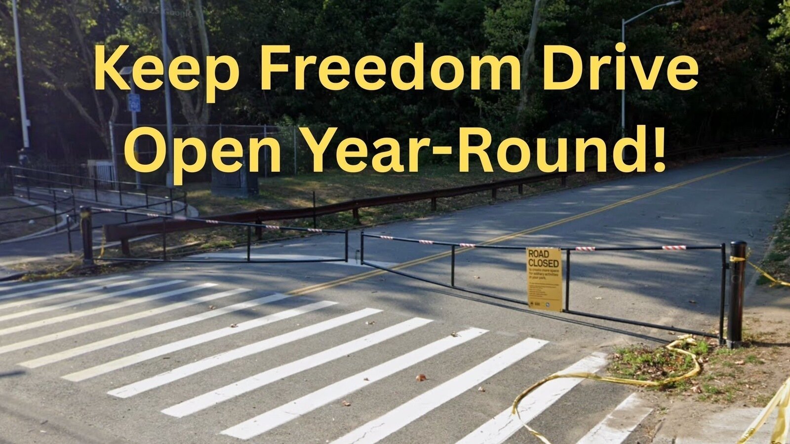 Petition · Keep Freedom Drive Open Year-Round - United States · Change.org