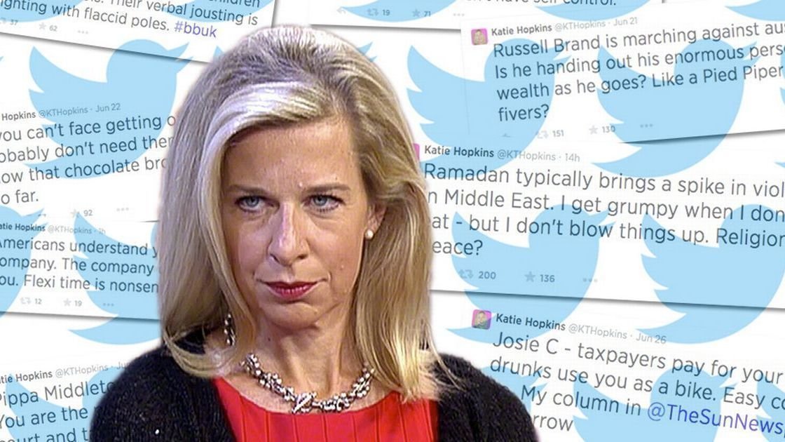 Petition · Ban Katie Hopkins from Twitter - United Kingdom · Change.org