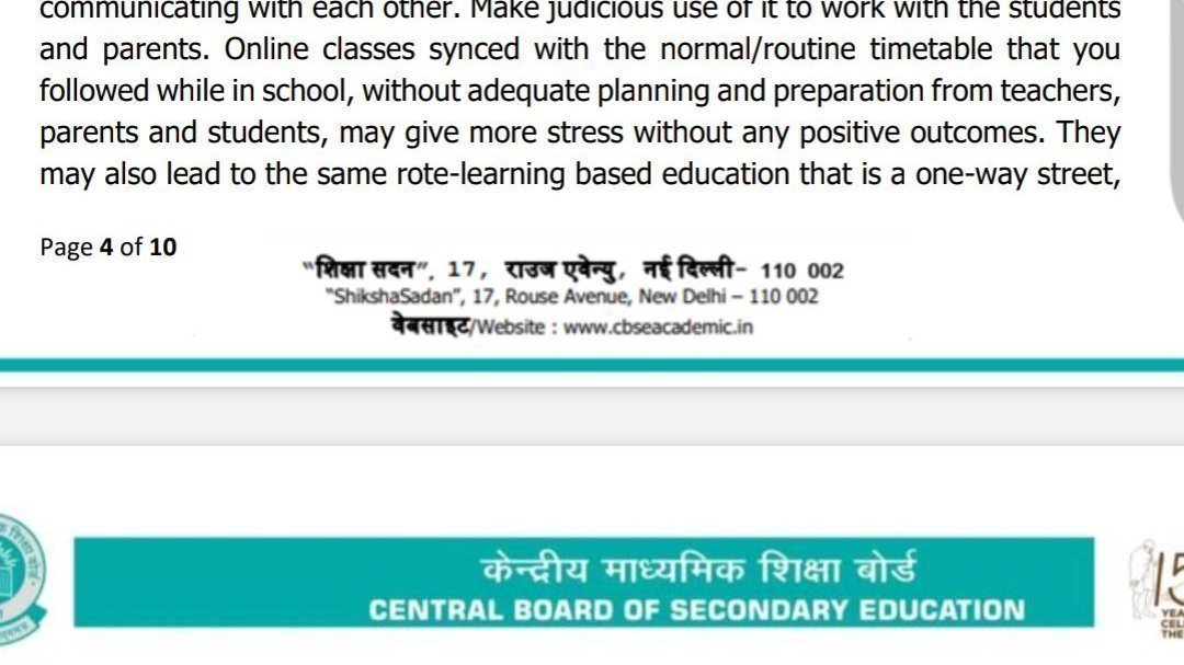 Petition · No Rote Learning Through Online Classes - India · Change.org