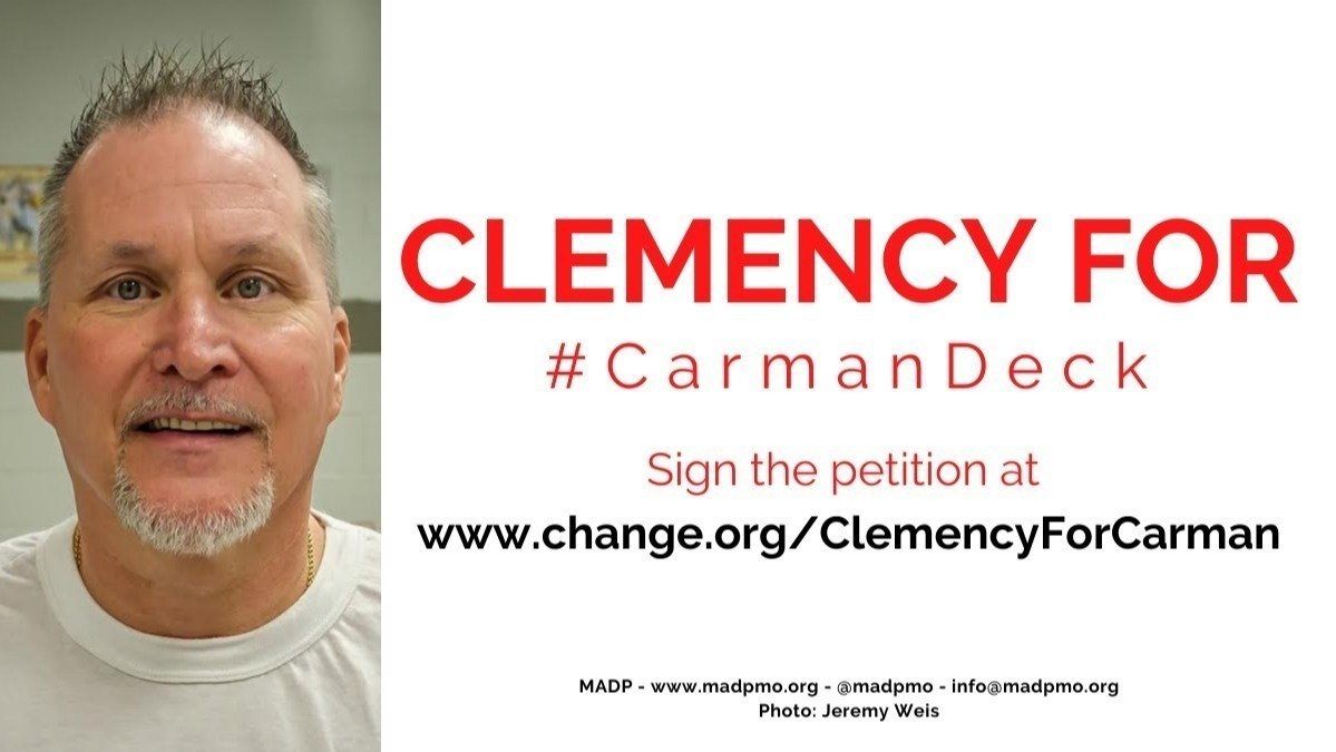 Petition · Demand Clemency for Carman Deck - #ClemencyForCarman ...