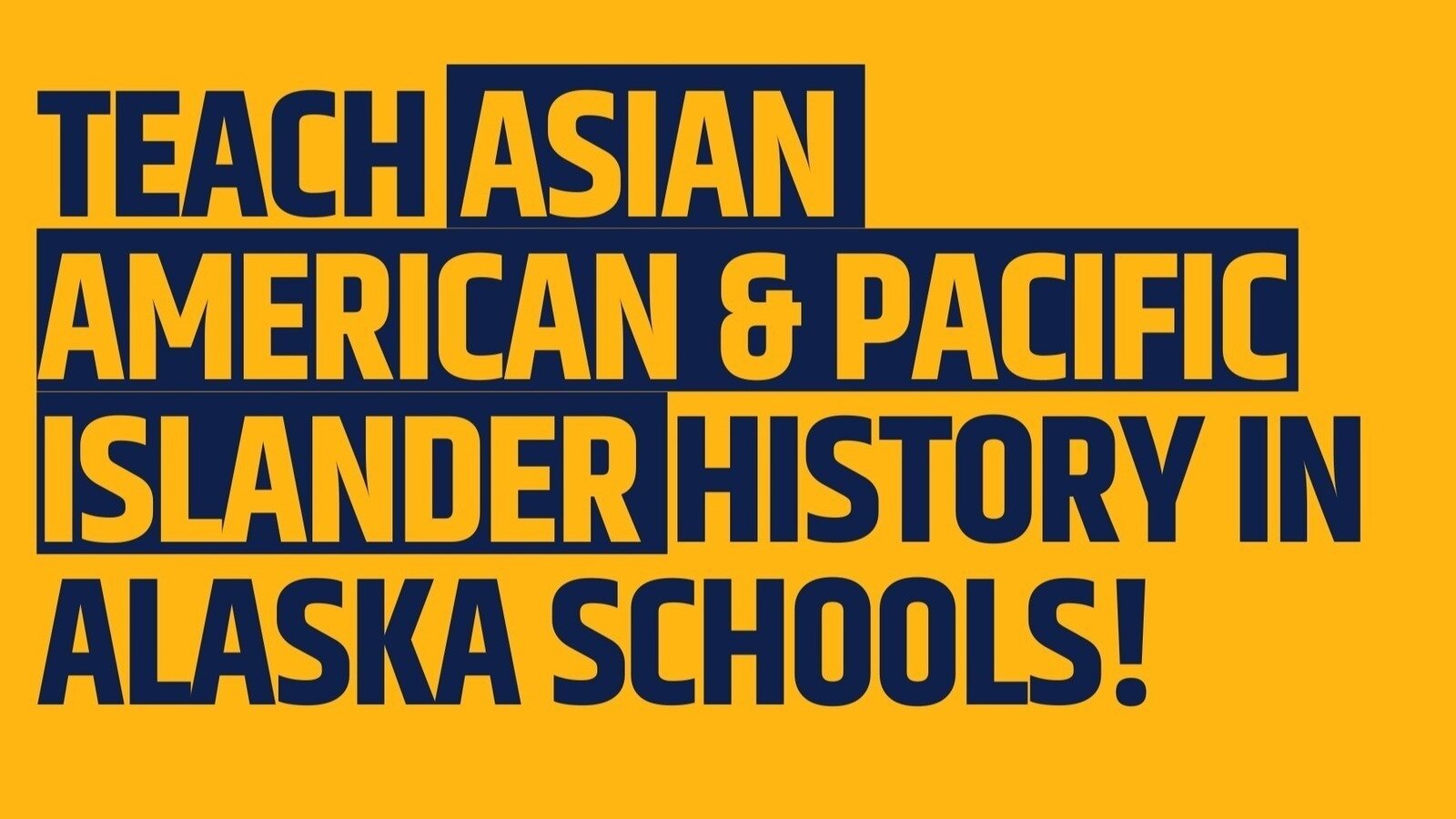 Petition · Include Asian American and Pacific Islander history ...