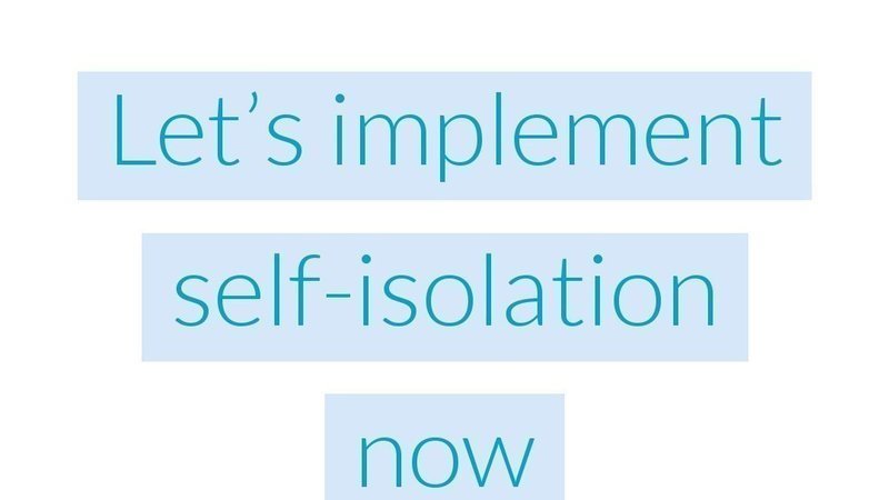 Petition · A UK policy of self isolation for all but essential movement ...