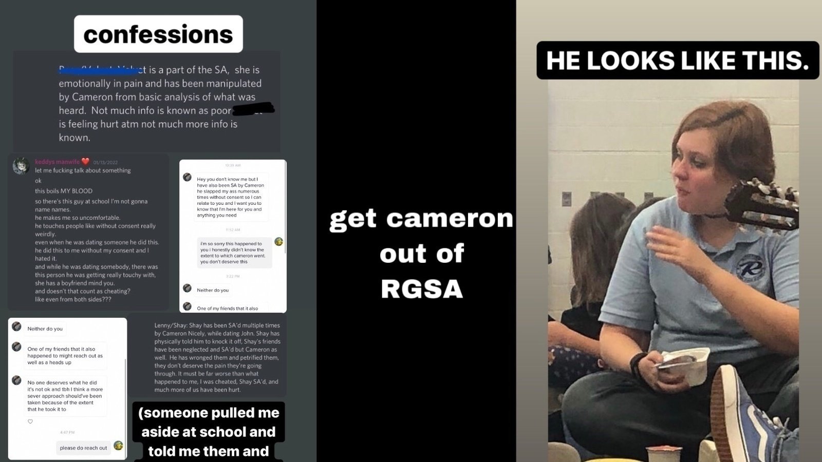 Petition · get cameron expelled for SA - United States · Change.org