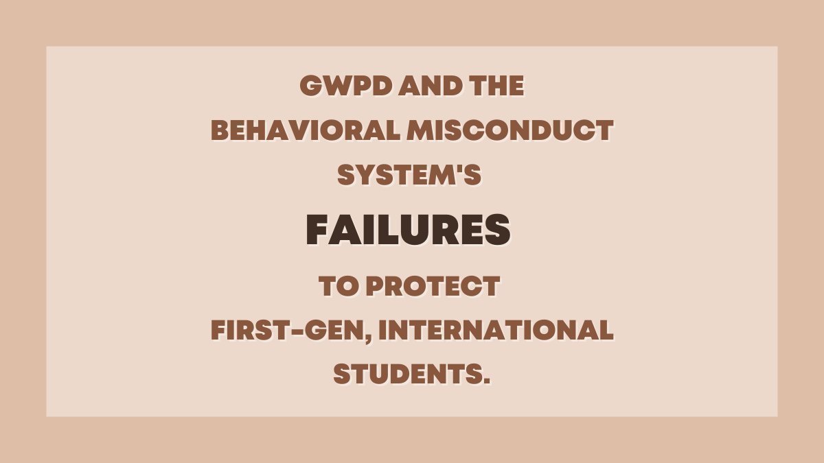 Petition · Petition to remove GWPD from SRR conduct violation ...