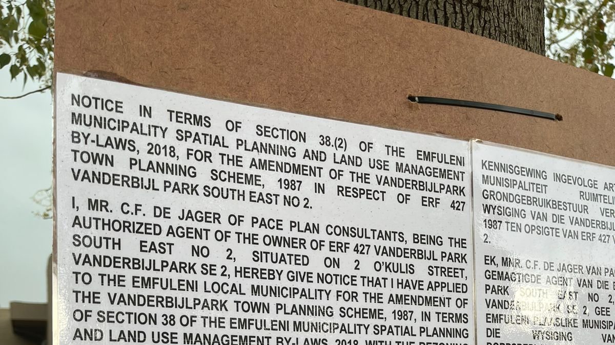 Petition · Rezoning - South Africa · Change.org