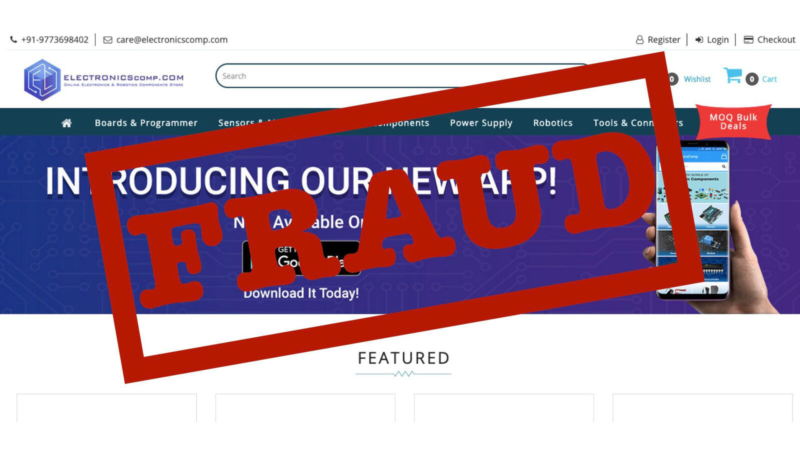 Petition · Urge the IT Ministry to Shut Down ElectronicsComp . com for ...