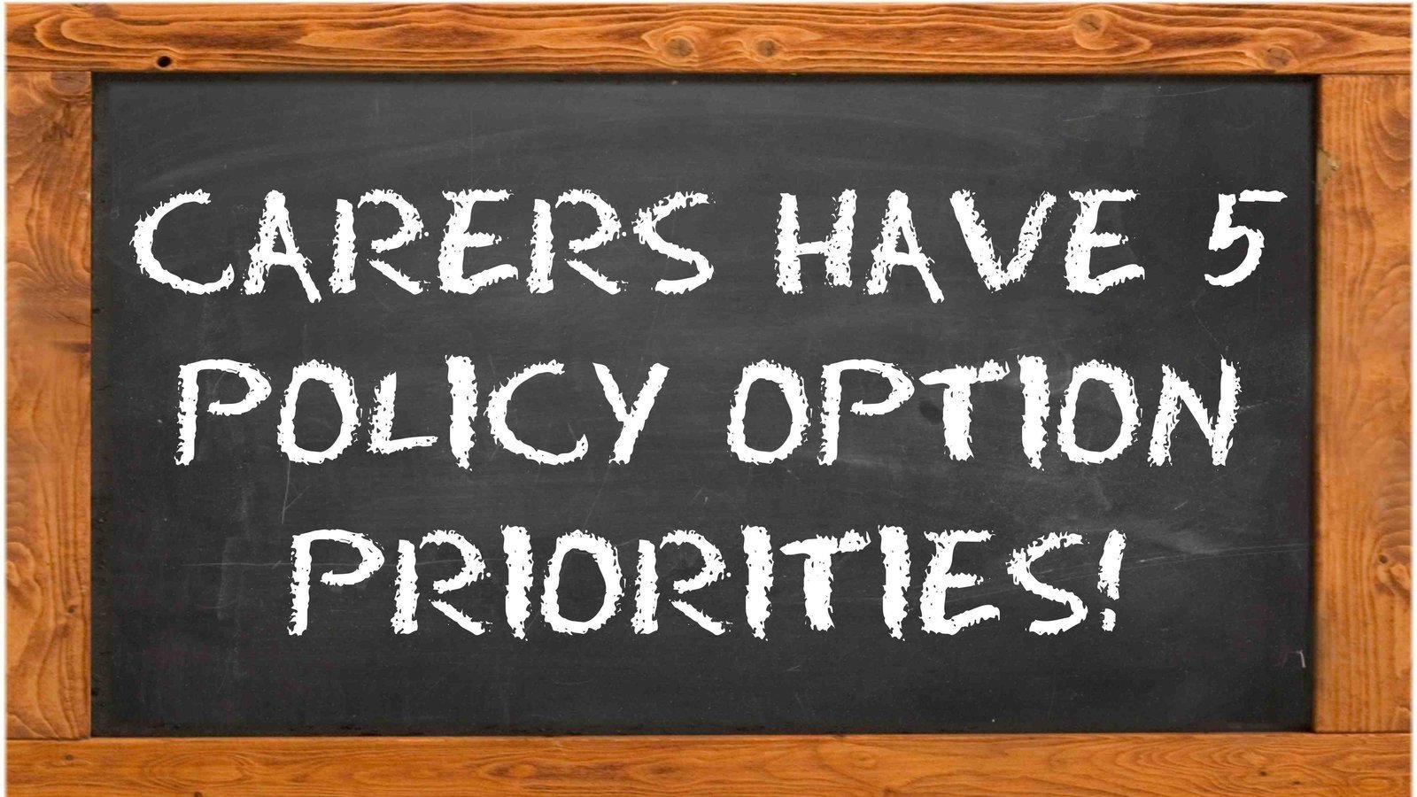 Petition update · Carers Have Five Policy Option Priorities for the ...