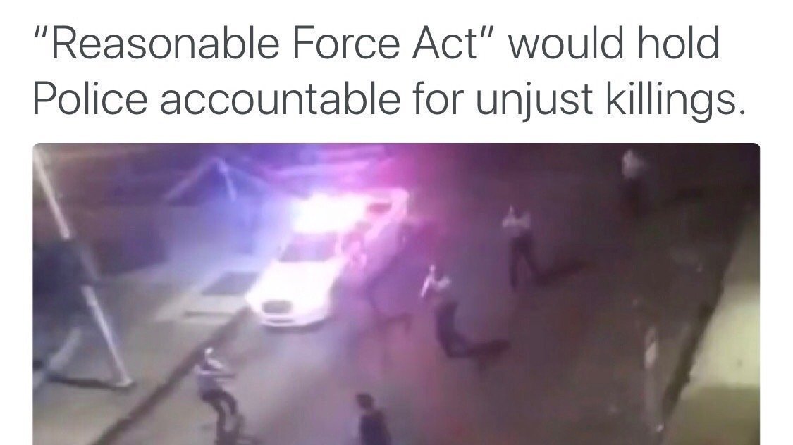 Petition · Reasonable Force Act - United States · Change.org