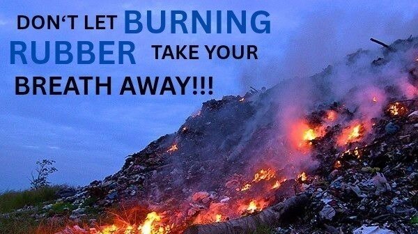Petition · Stop Burning Rubber They Produce Poisonous Fumes that can ...