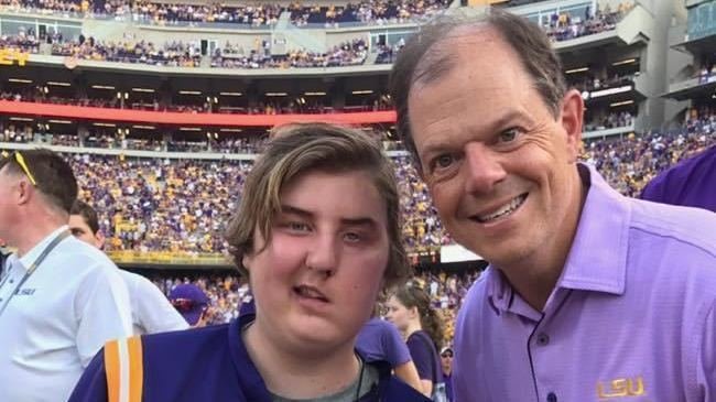 Petition update · Kayne attended his 2nd LSU football game Saturday ...