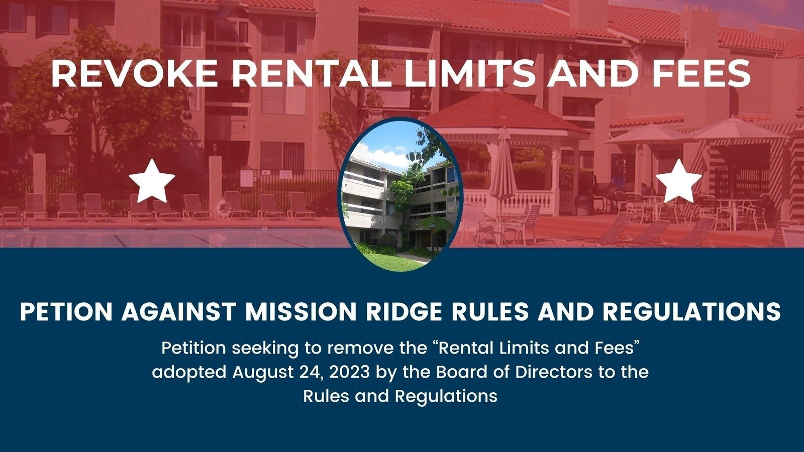 Petition · Revoke Mission Ridge rule change on rental limits and fees ...