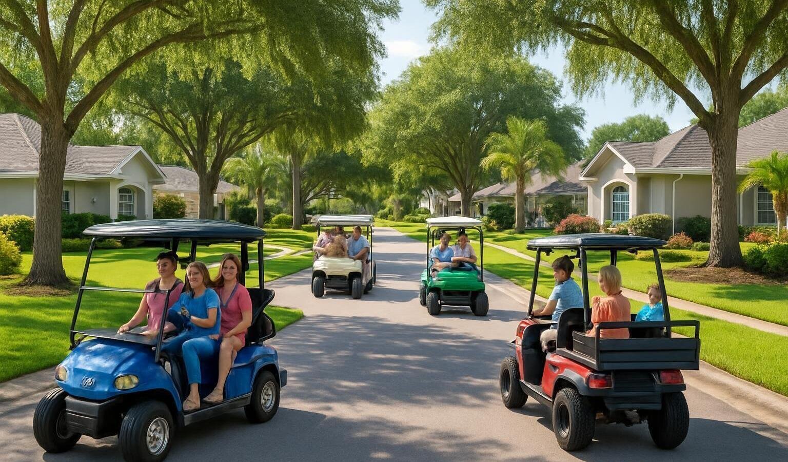 Petition · Allow golf carts and UTVs on county roads in Crystal Manor ...