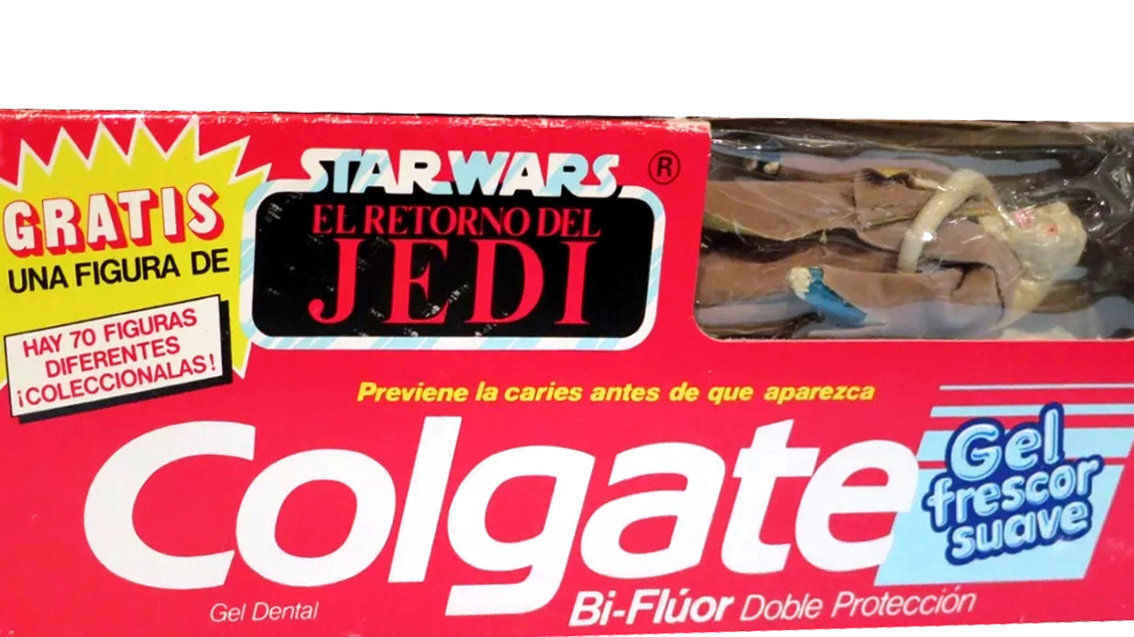Petición · Que reediten el tubo de Colgate con figuras de Star Wars de ...