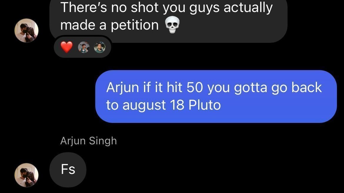 Petition · bring back august 18 pluto - United States · Change.org