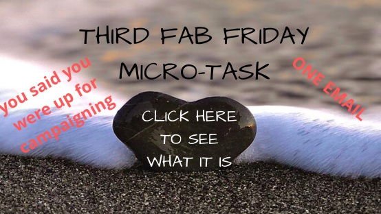Petition update · Friday Micro-task · Change.org · Change.org
