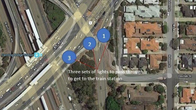 Petition · Change the pedestrian intersection at Canning Bridge Station ...