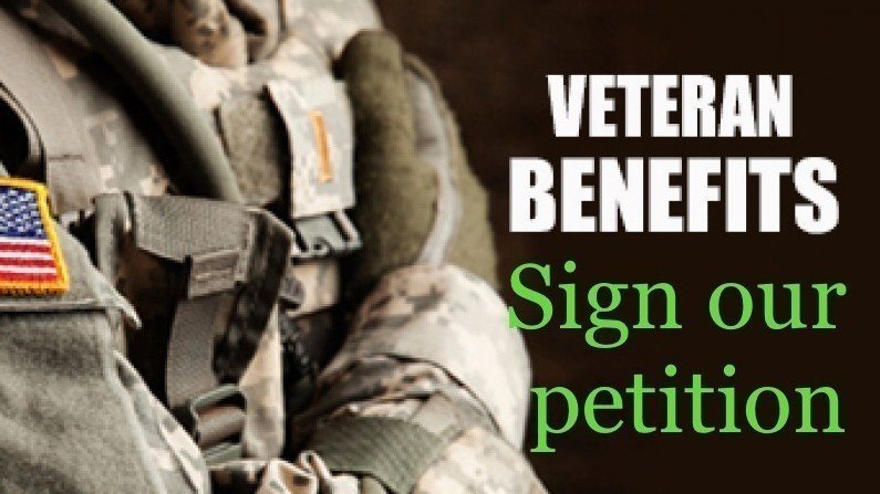 Petition · Protect veterans service connected disability compensation ... Petition · Protect veterans service connected disability compensation ...