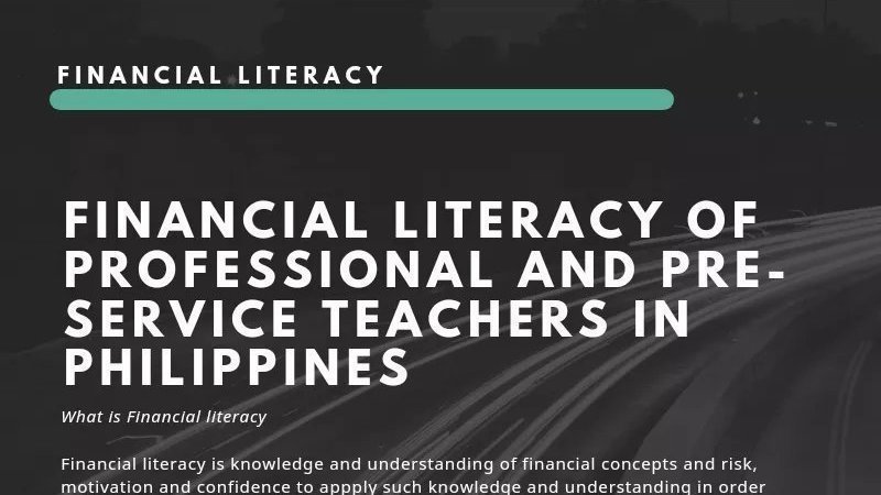 Petition · Strengthening Teacher's Financial Literacy towards Financial ...