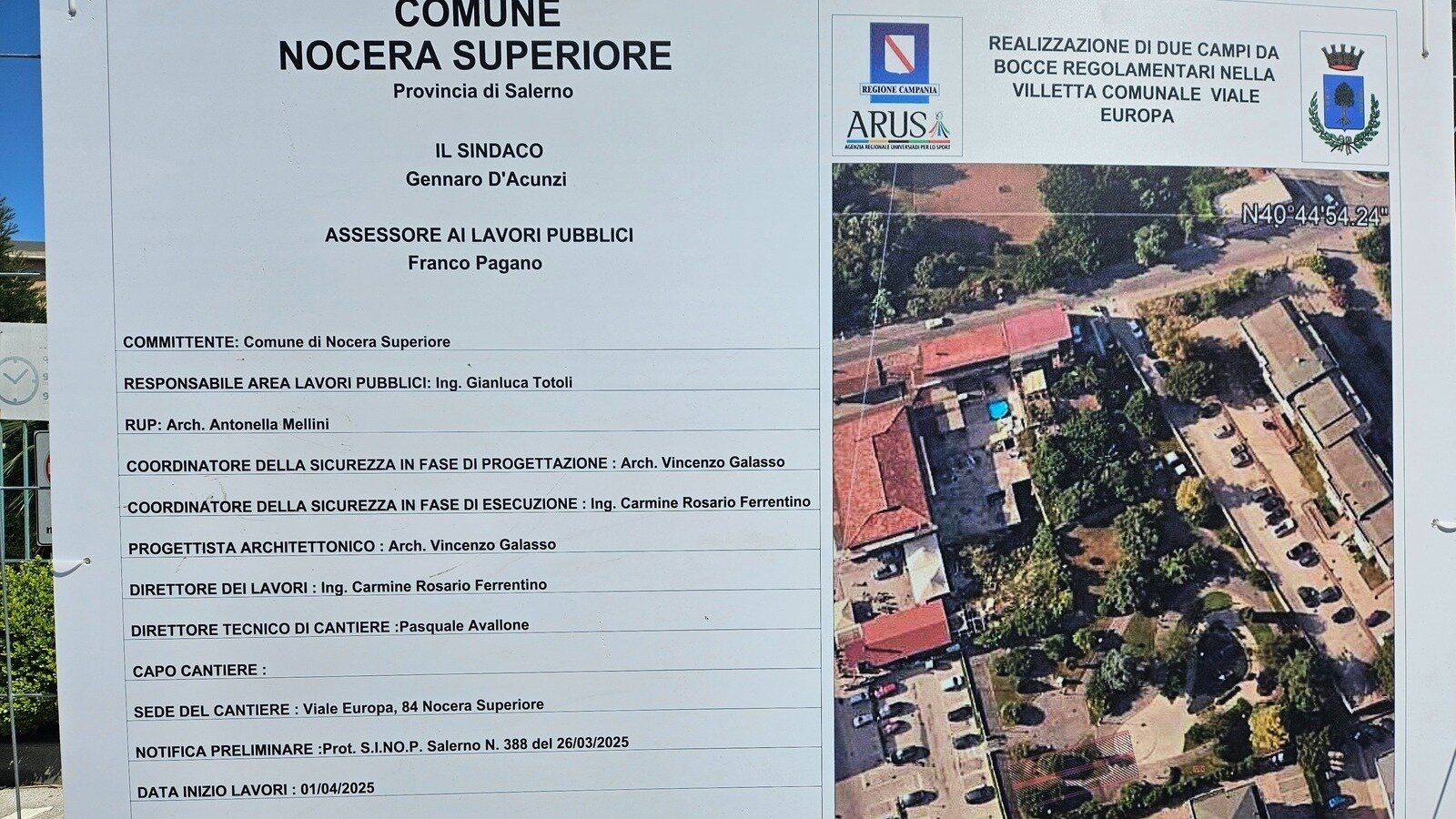 Petizione · Fermiamo la Costruzione dei Campi di Bocce nella Villetta ...