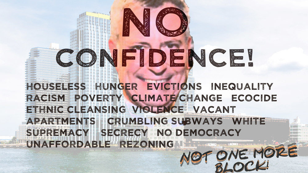 Petition · No Confidence in The City of New York? Join Us! - United ...