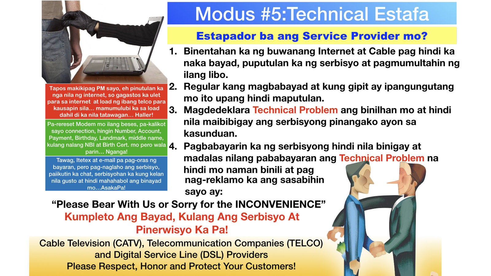 Petition · Compel the NTC and DICT to institute Consumer Rights ...