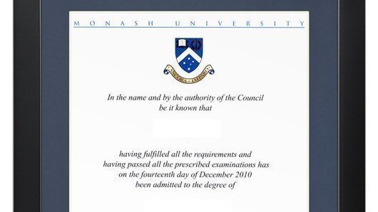 Petition · Better quality graduation certificates for Monash students ...